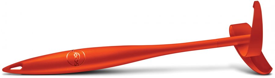 The dual action Scoof stirs and cleans, making cafetiere coffee better